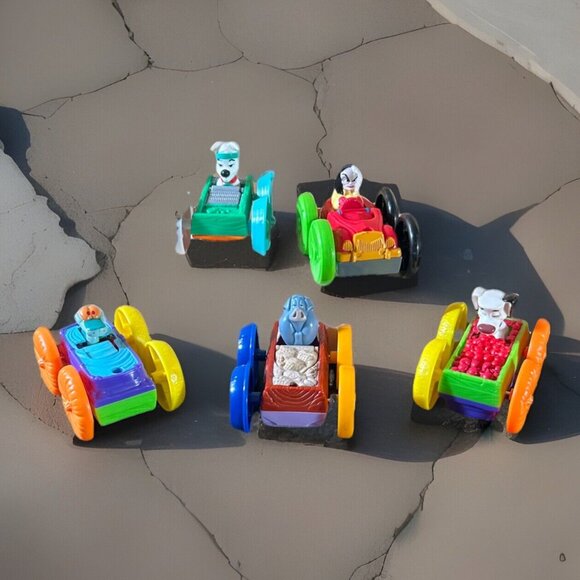 Disney | Toys | Mixed Lot Of 5 Vintage Mcdonalds Disney Flip Cars Toys ...